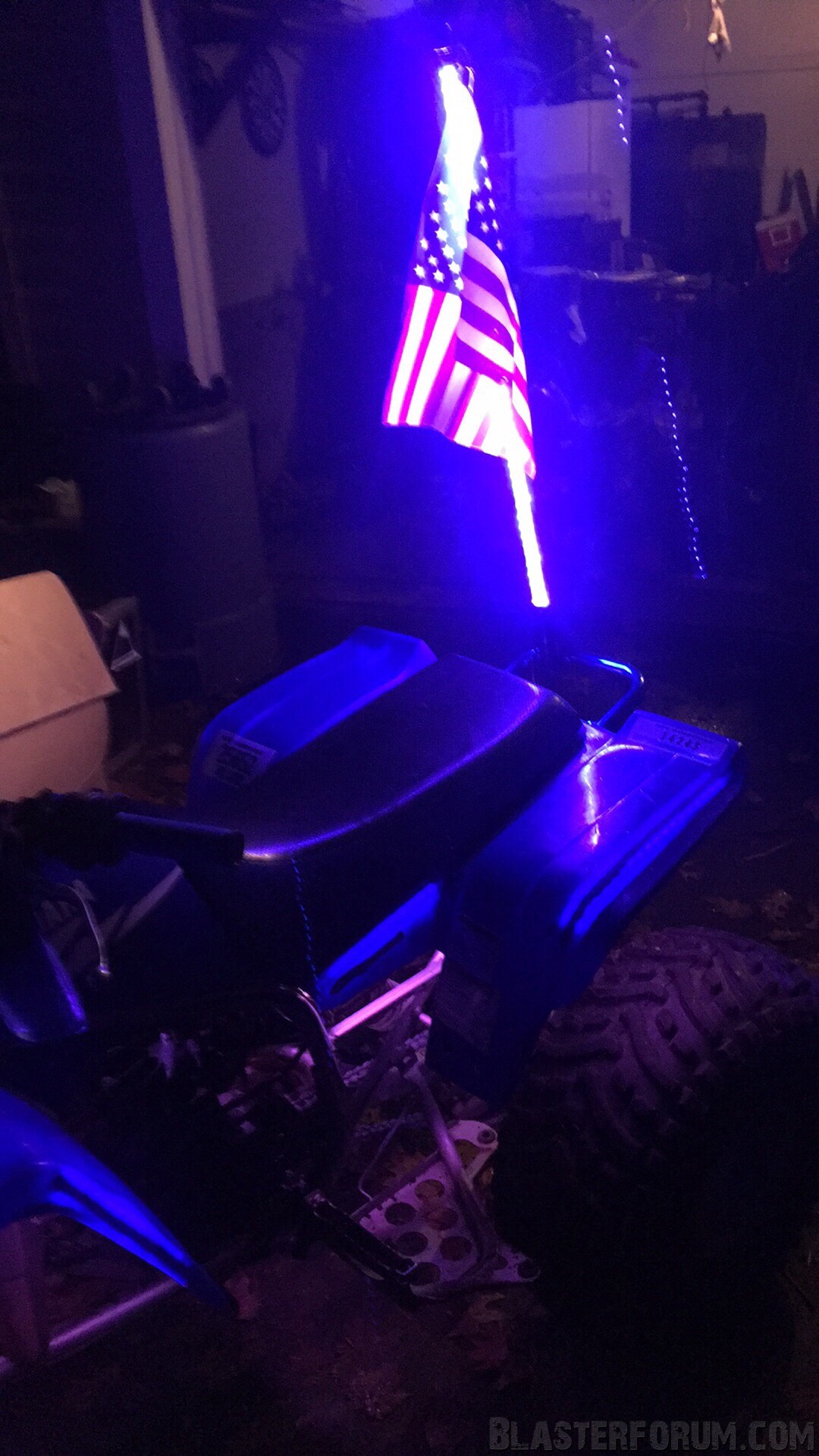 Led whip flag | Blasterforum.com